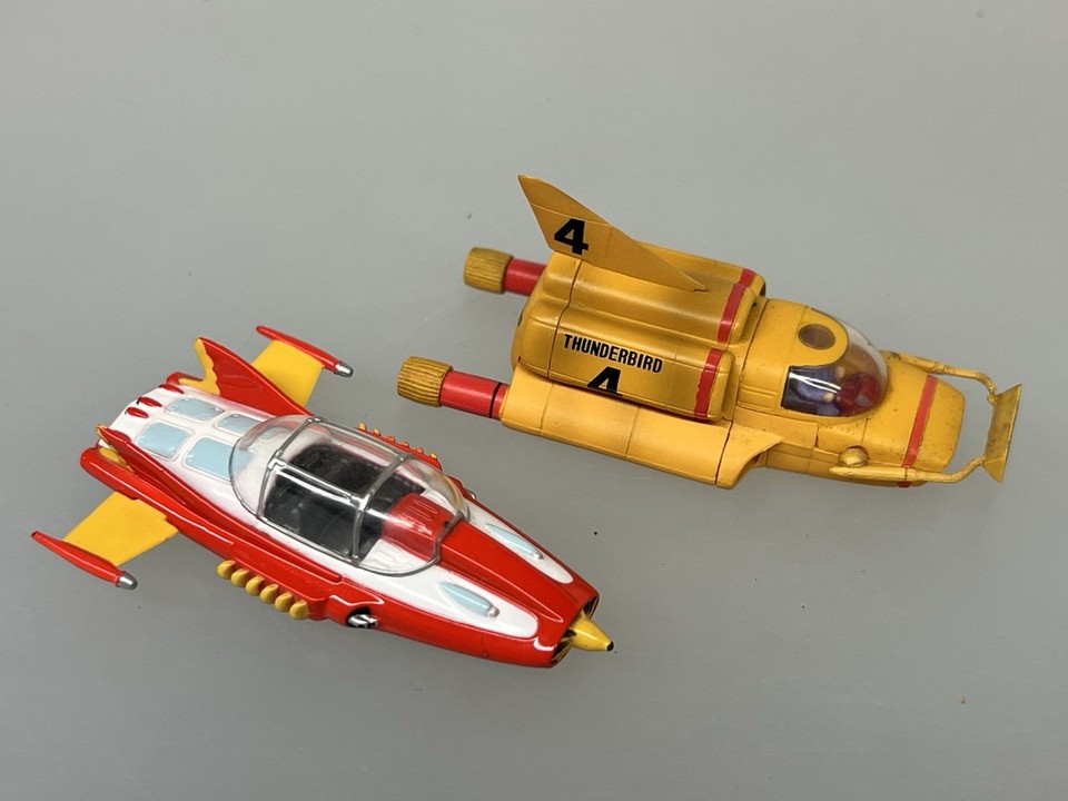Konami Thunderbird 4 & Johnny Lightning Supercar, Gerry Anderson ...