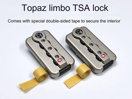 New Rimowa TSA006 [ Titanium ] Luggage Suitcase Dial Lock Set of 2 ...