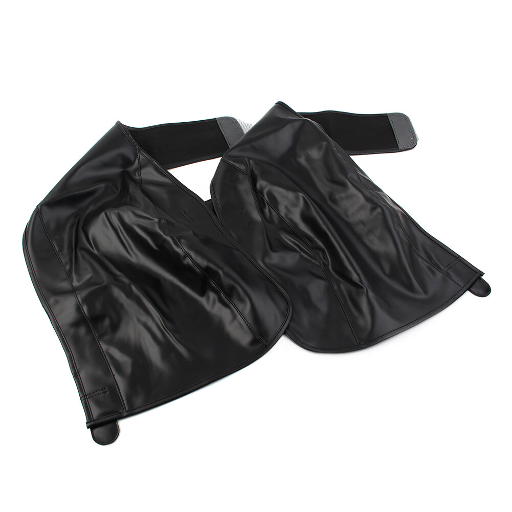 2 Pcs Black PU Leather Rear Trike Fender Bra For Harley Tri Glide Ultra ...