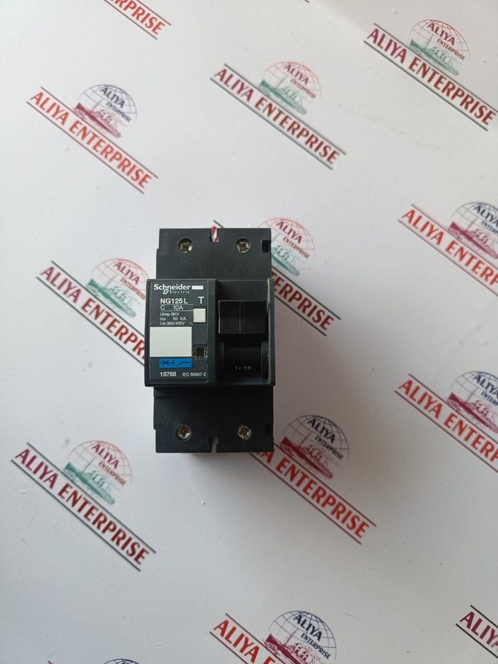 Schneider NG125L C10A 2POLE circuit Breaker Free Fast Shipping | eBay