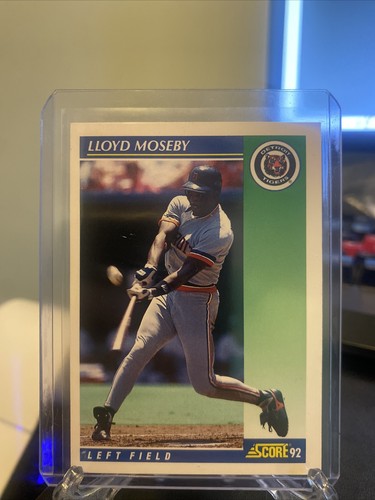 1992 Score Lloyd Moseby #468 | eBay