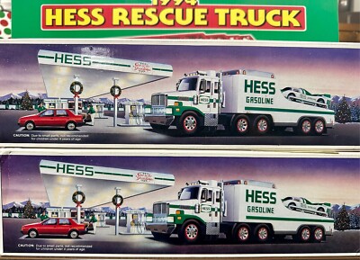 1988 HESS TOY TRUCK AND RACER CASE FRESH HONG KONG VERSION - NEW | eBay