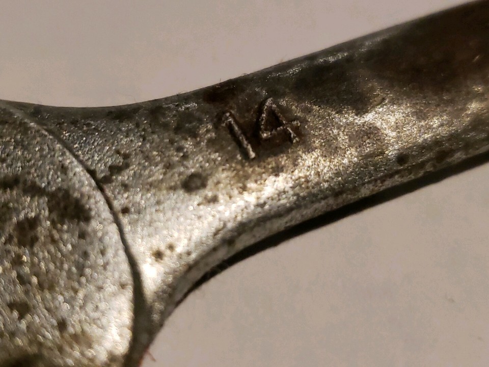 Vtg Yamaha TY350 IT490 XT500 TT500 WR500 YZ490 DT400 Open End Wrench 14 ...