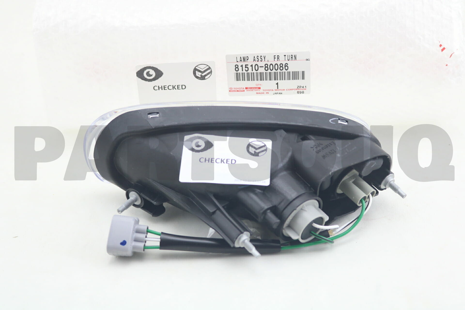 8151080086 Genuine Toyota LAMP ASSY, FRONT TURN SIGNAL, RH 81510-80086 ...