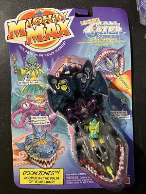 Mighty Max Man Eater with Dread Head | eBay
