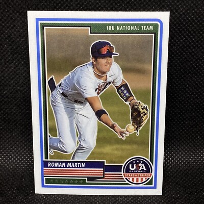 2023 Panini Stars & Stripes Roman Martin USA 18U National Team Rookie ...