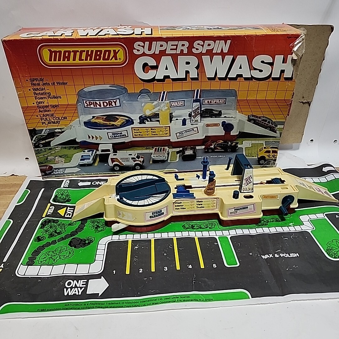 Matchbox Super Spin Car Wash