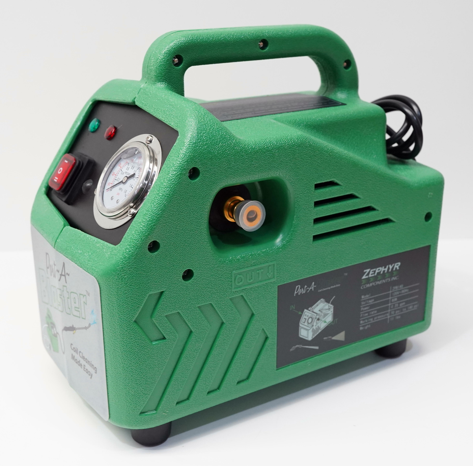 ZPB140 Port A Blaster HVAC Coil Cleaning Portable Pressure Washer ...
