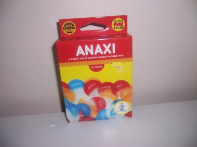 Anaxi party game with words card Game NEW Sealed box Q | eBay