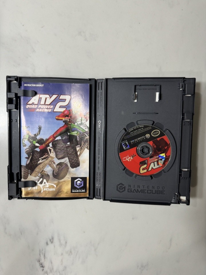 ATV: Quad Power Racing 2 (Nintendo GameCube, 2003) No Scratches SHIPS ...