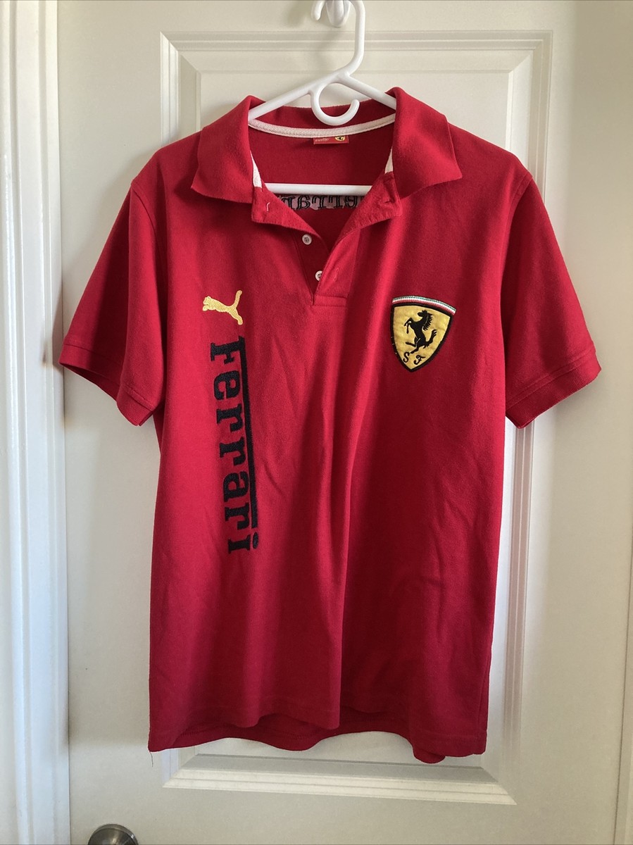 Puma Scuderia Ferrari Polo Shirt PUMA Scuderia Ferrari 2024 Team Polo