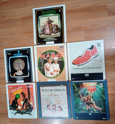 Lot of 7 CED Video Discs | eBay