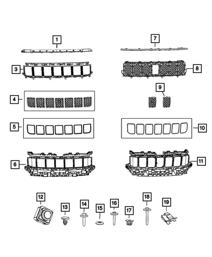 Genuine Mopar Hex Head Screw And Washer 6512568AA | eBay