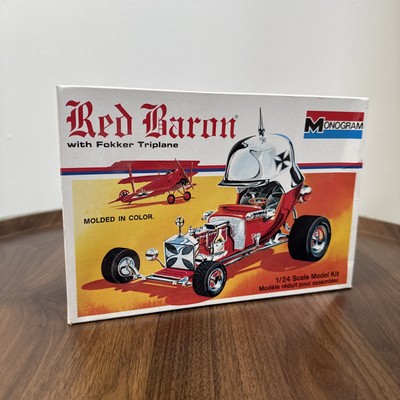 MONOGRAM 1/24scale RED BARON Plastic model kit Vintage | eBay