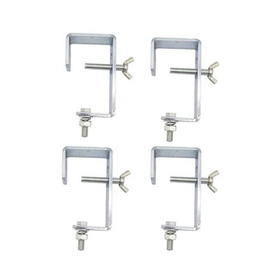 4 Pack Stage Light Clamps Hook For Square Tube DJ Truss Moving Head ...
