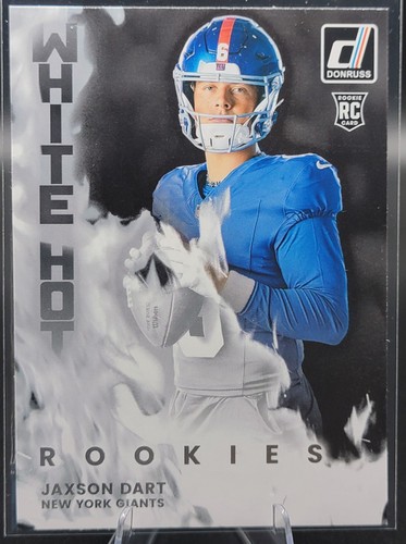 Jaxson Dart 2025 Donruss White Hot Rookies RC #WHR-JXD New York Giants ...