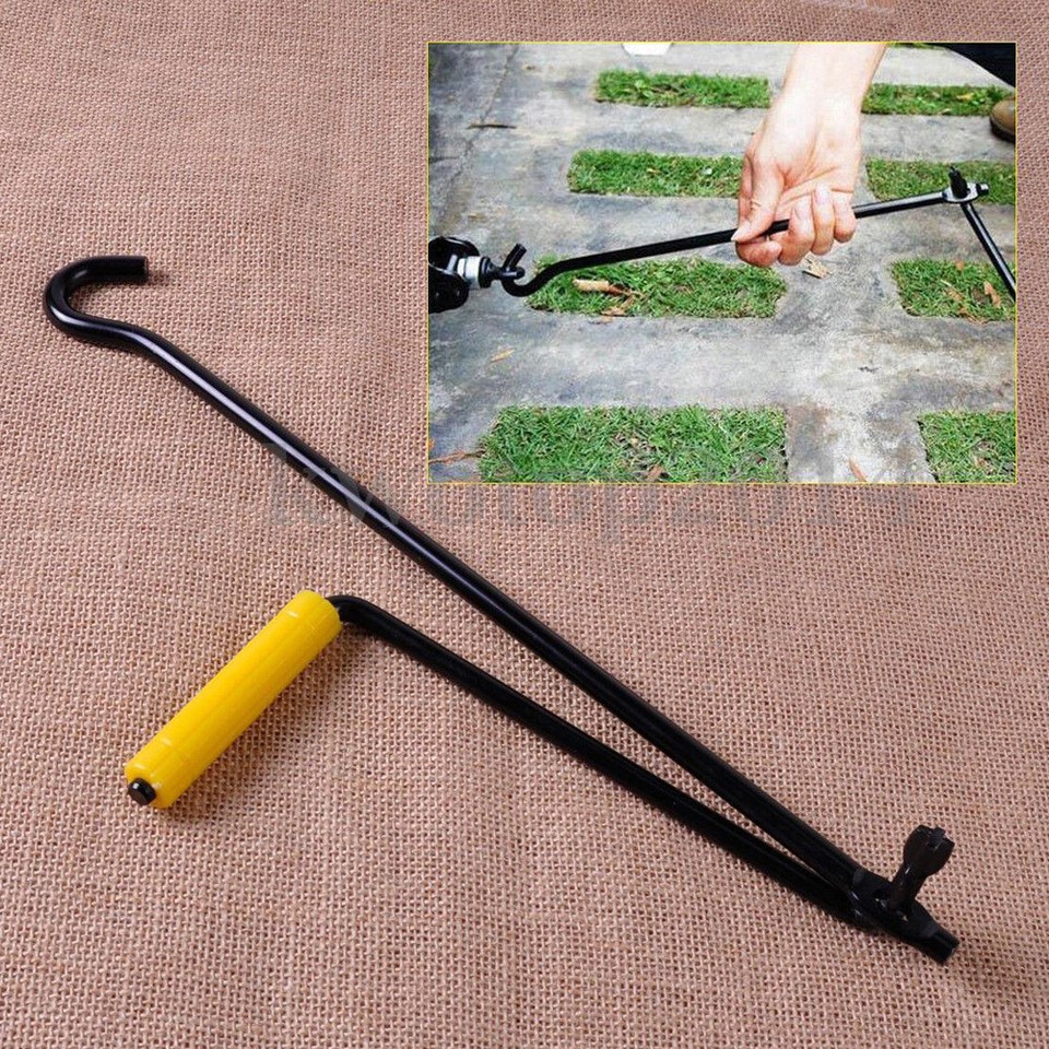 Universal Car Accessories Folding Scissor Jack Crank Lever Handle ...