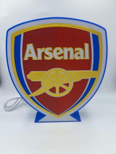 Arsenal Soccer/Football LED Light Box Sign - Perfect for Bar, Mancave ...