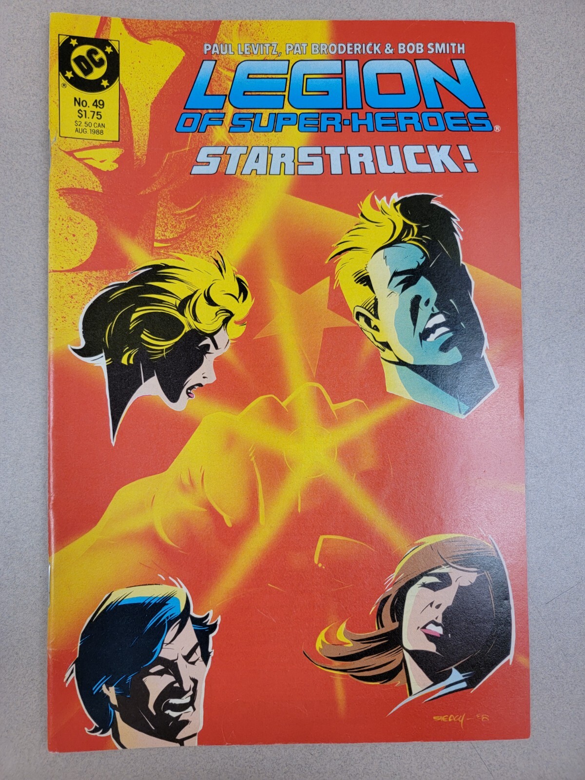 Vintage Legion Of Super-Heroes Starstruck DC Comics No. 49 August 1988 ...