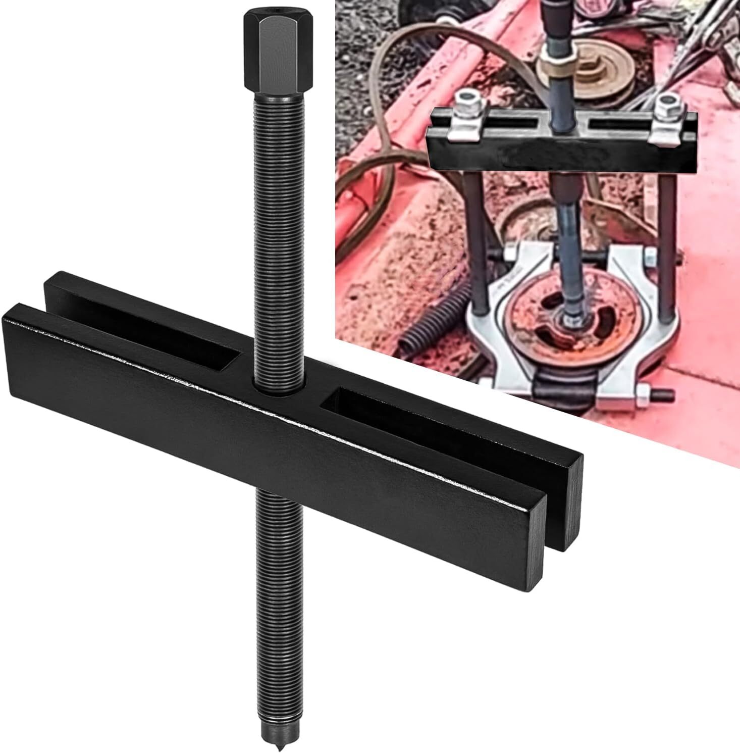 Large Gear Puller Long Pulley Remover Similar to OTC 522 Ford D80L-522A ...