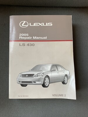 2005 Lexus LS430 Repair Manual Vol. 2 | eBay