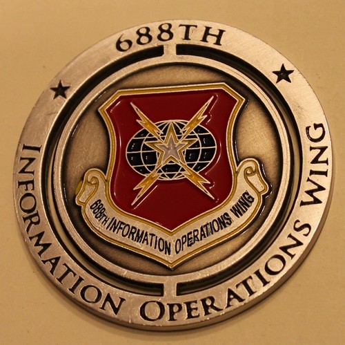 688th Information Operations Wing Air Force Challenge Coin | eBay