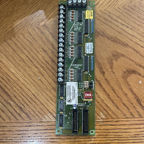 EDWARDS EST SIN-16 FAST 140137 FIRE ALARM MODULE | eBay