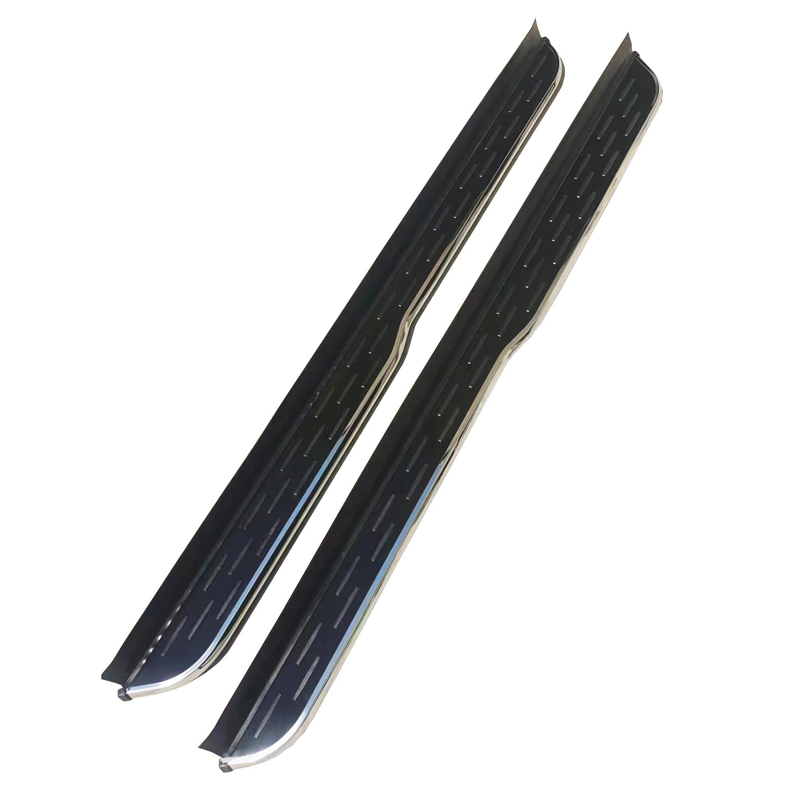 2PCS Blcak Side Step Running Board Nerf Bar Fits for Porsche Cayenne ...