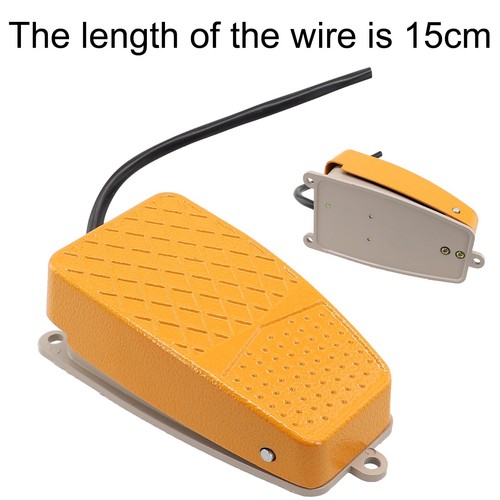 Heavy Duty Aluminum Foot Switch for Industrial Use with 10A Rated ...
