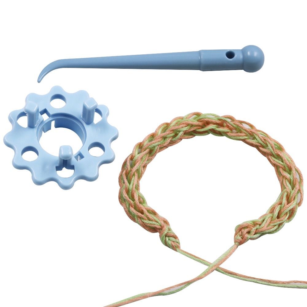 Knit Spool Loom Set Yarn Wool Knitter Weaving Tool Knitting Spool ...