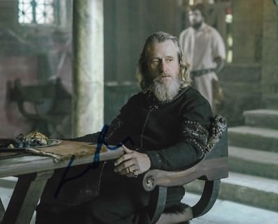 LINUS ROACHE SIGNED 8X10 PHOTO VIKINGS KING ECBERT BATMAN BEGINS LAW & ORDER A | eBay