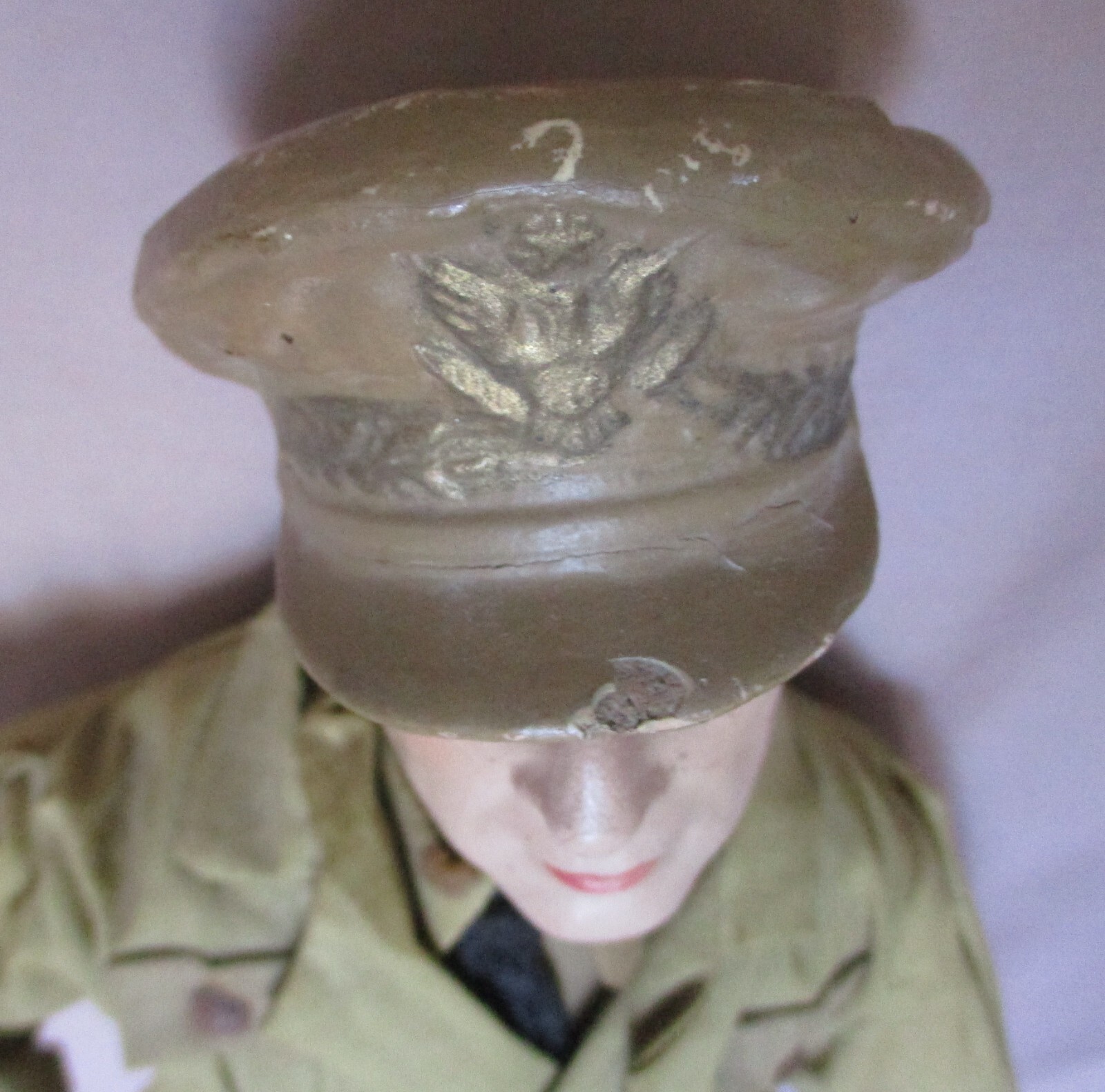 Vintage 1940's WWII 18" Composition Freundlich General MacArthur Doll ...