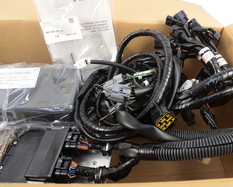 Yamaha Triple Engine Electronic Control 6X6-F Fly by Wire Binnacle CL-3MC | eBay