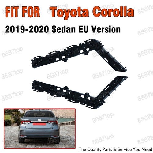 1Pair Rear Bumper Support Bracket Retainer For Toyota Corolla 2019-2020 ...