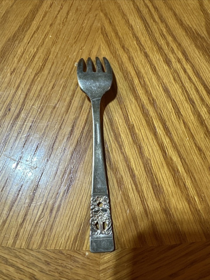 Vintage Community Silverware Baby Childs Fork Estate Find Uncleaned | eBay