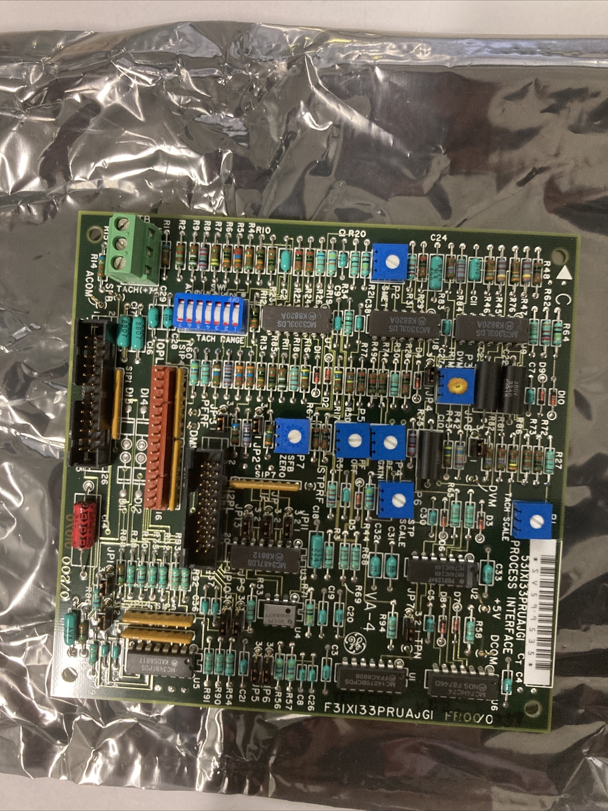 GE DC300 Adjustable Speed Drive PC Card P/N: 53IXI33PRUAJGI | eBay