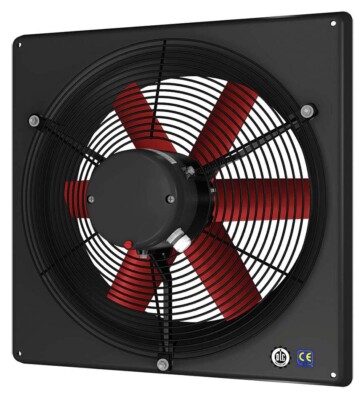 24" EXHAUST FAN - Corrosion Resistant - 7240 CFM - 230V/460 Volts - 3 ...
