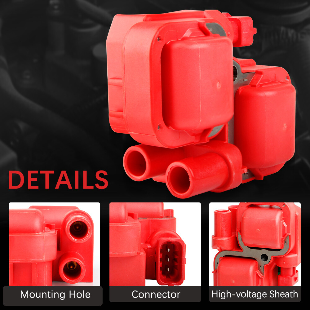 6 Ignition Coil on Plug Coils Pack for Mercedes-Benz S350 C CLK ML ...
