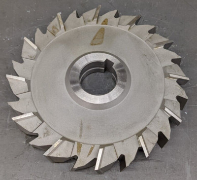 Staggered Tooth Side Milling Cutter 6" x 13/16" x 1-1/4 HSS 5-709-630 ...