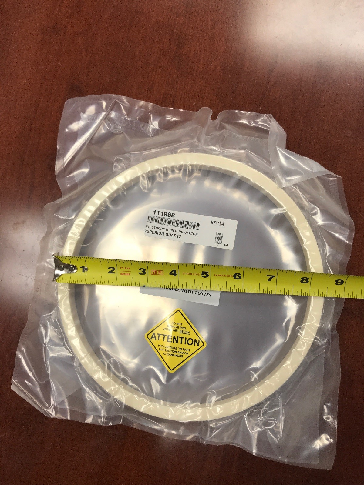 111968 Electrode Upper Insulator UHV Clean For STS ICP STS PRO ICP | eBay