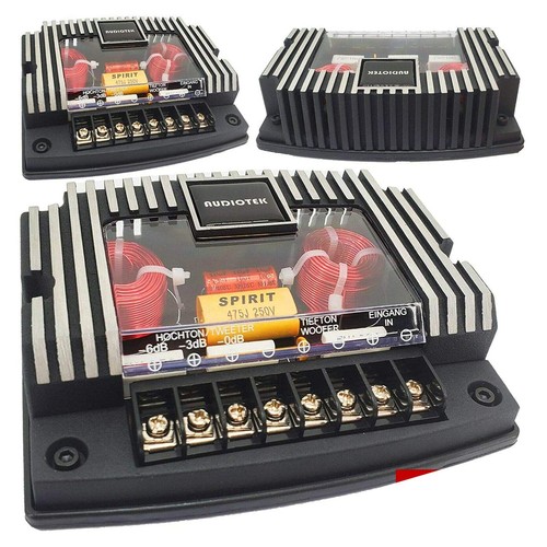 Audiotek Cx3 Max Power 500w 2 Way 4 Ohm Car Audio Passive Crossover Networks (2 | eBay