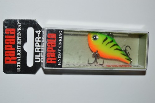 rapala rippin' ultra light rattle trap rap ulrpr-4 ulrpr04 ft 1.5 ...