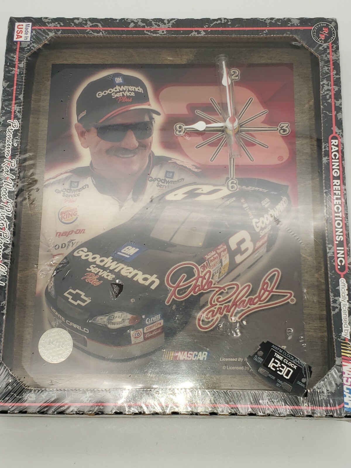 Vintage NASCAR Racing Dale Earnhardt Goodwrench Premium Wood Photo ...