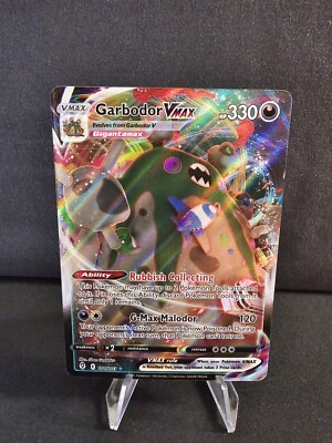 Garbodor VMAX 101/203 Ultra Rare Evolving Skies Pokemon TCG Near Mint ...