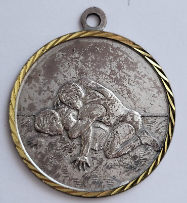 Wrestling - Old Timers Tourney 2nd Place Medal | eBay