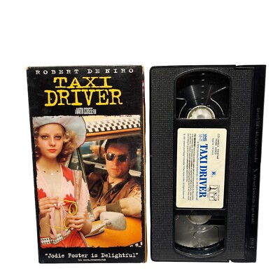 Taxi Driver (VHS/VCR Tape, 1995) Robert De Niro Martin Scorsese Jodie ...