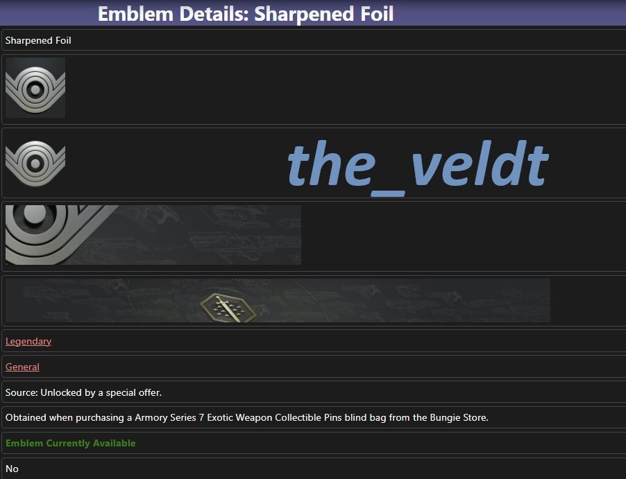 Destiny 2 Game Optional Emblem Code - You Pick - Official Bungie | eBay