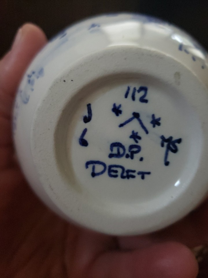 Delft Blue Dutch Holland Ceramic Pitcher - 5 Inches Tall - DP Delft ...