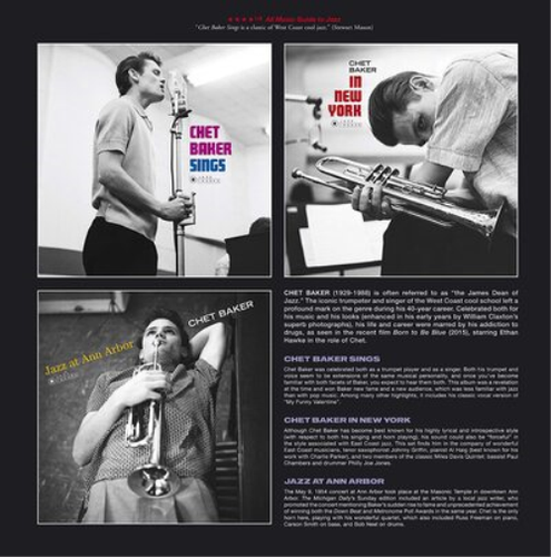 Chet Baker Young Chet: A Jazz Portrait By William Claxton (Vinyl ...