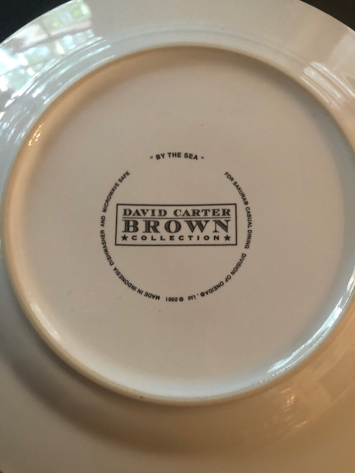 DAVID CARTER BROWN Collection~By The Sea~ 8 1/4” Salad Plate | eBay